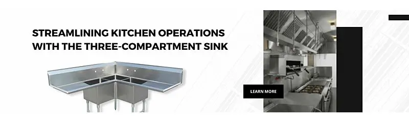The Power of Three-Compartment Sinks | Zanduco | Zanduco US