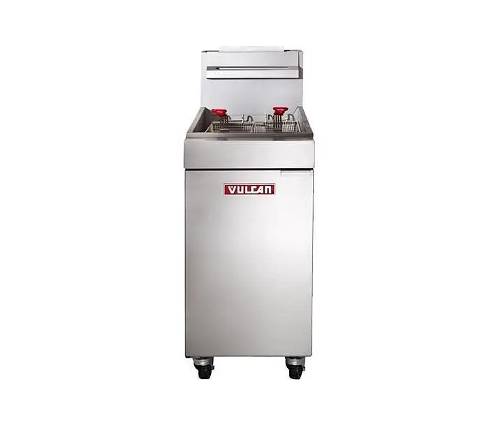 Vulcan LG400 45-50 lb Gas Floor Fryer - 120,000 BTU - Propane | Zanduco US