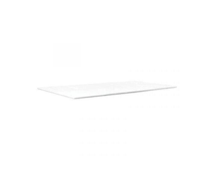 20" x 48" x 1" Poly Board for Poly Top Tables with Backsplash | Zanduco ...