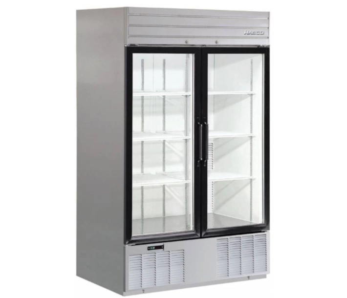 HABCO Refrigerator Double Glass Swing SE46SXG | Glass Door ...