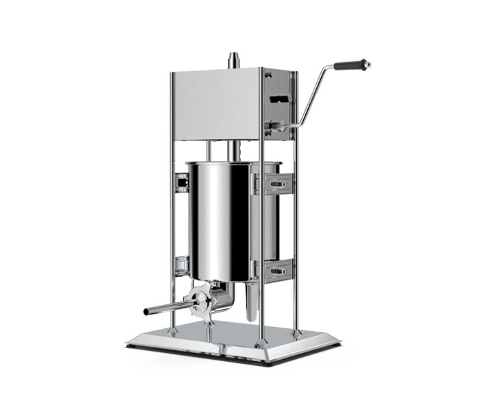 Omcan 33 lbs/15 kg Vertical Gear Driven Manual Stainless Steel Sausage ...