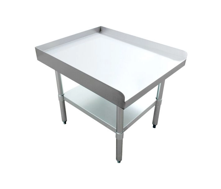Zanduco 30″ x 24″ Stainless Steel Equipment Stand with Stainless Steel ...