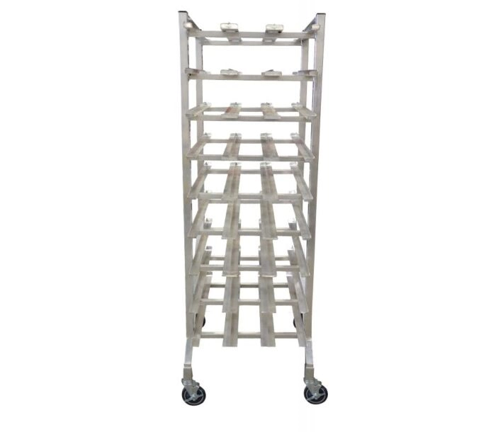 Omcan Can Rack with 9 Layers of Can Storage | Zanduco US