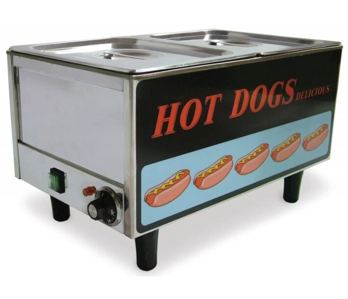 Hot Dog Steamer and Bun Warmer | Food Display & Merchandising | Zanduco US