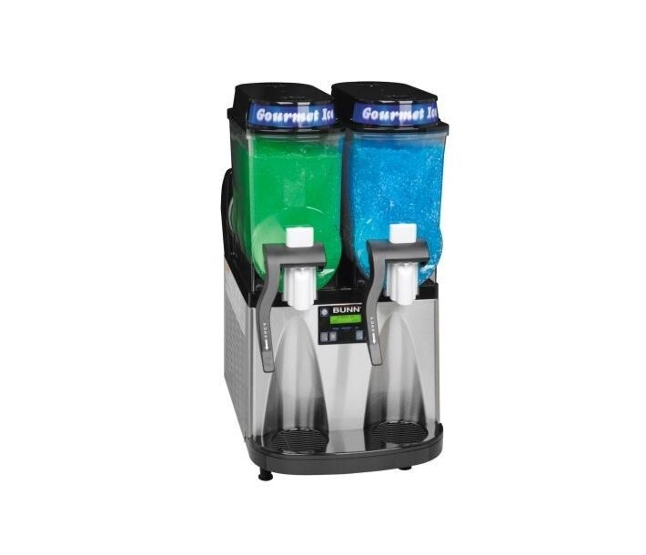 Bunn ULTRA-2 HP Manual Fill Black Stainless Steel 2 Bowl Slush / Frozen ...