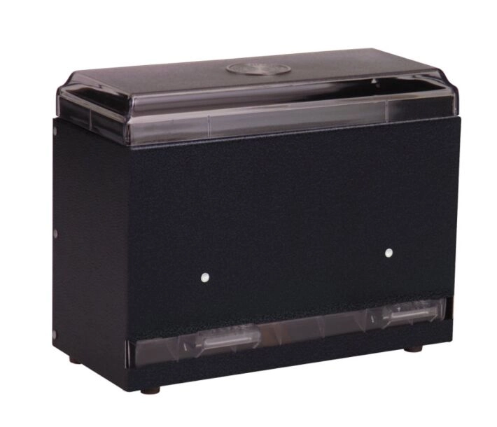 Vollrath 3835-06 Traex Black Single Sided Straw Dispenser | Zanduco US