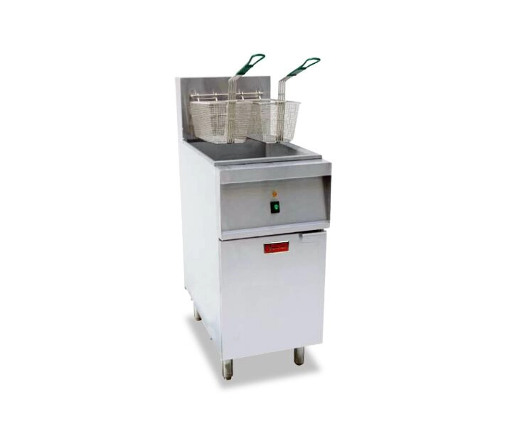 Omcan 40lbs Electric Floor Fryer | Zanduco US