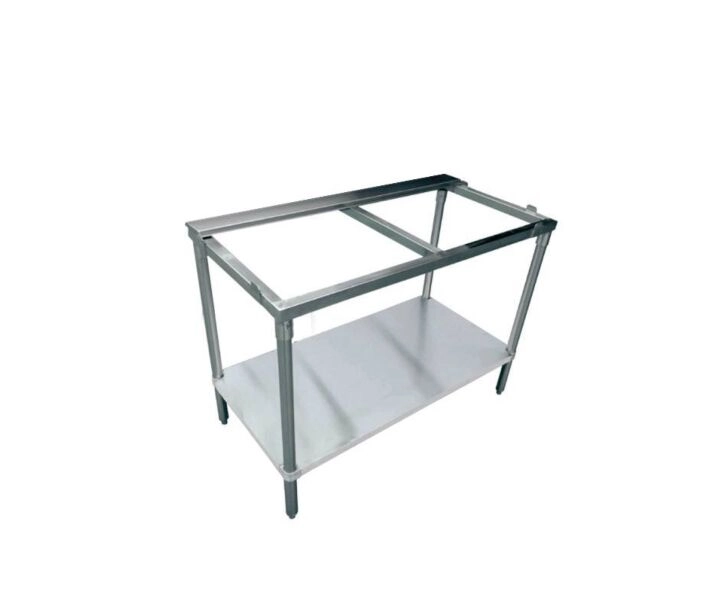 Zanduco 30" Depth Solid Poly Top Table with Undershelf | Zanduco US