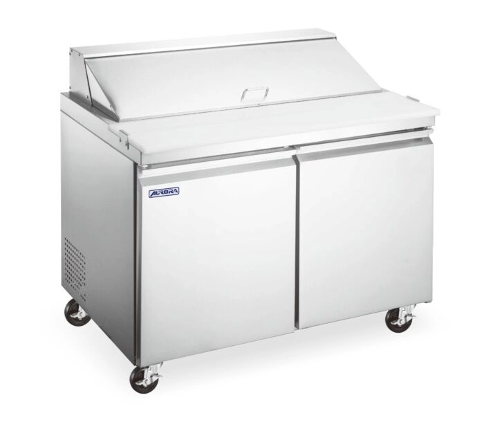 Aurora 47" Refrigerated Prep Table - 357L | Zanduco US