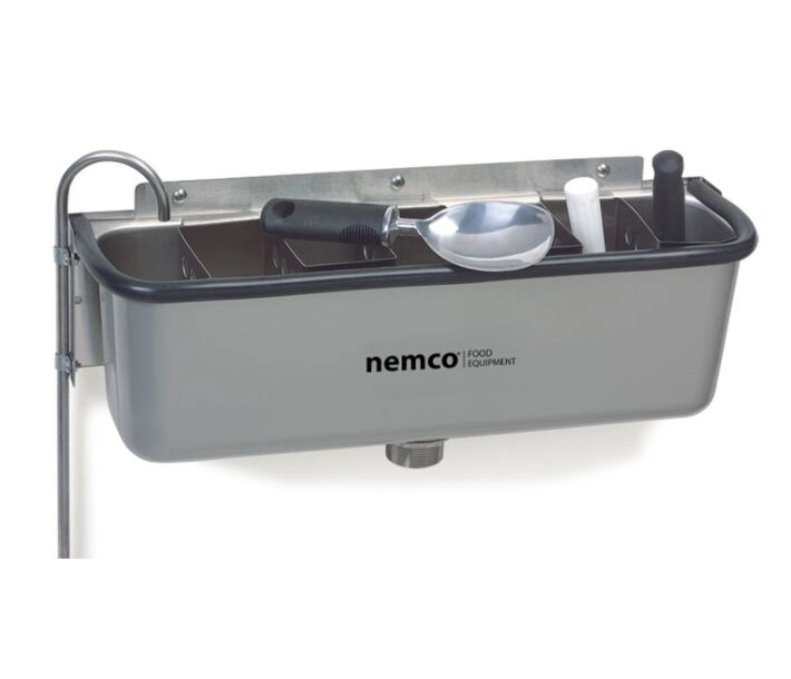 Nemco 77316-10A 10.38" Stainless Steel Ice Cream Dipper Well With 0.375 ...