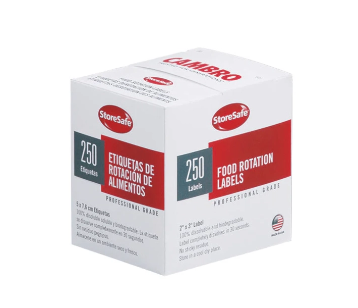 Cambro Food Rotation Labels | Zanduco US