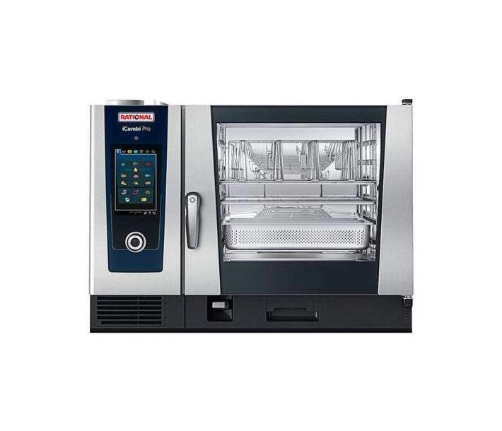 Rational iCombi Pro 6 Pan Full-Size Natural Gas Combi Oven with Touch ...