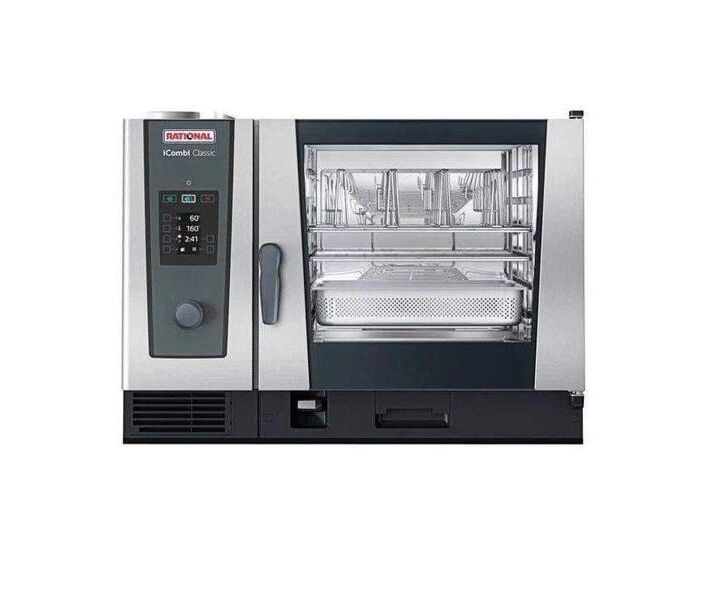 Rational iCombi Classic Single 6-Full Size Natural Gas Combi Oven with ...