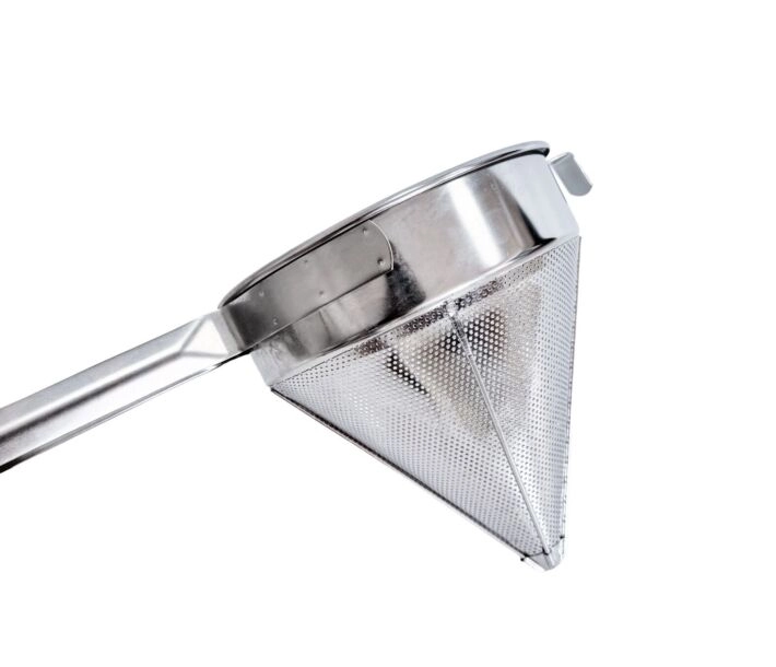 Omcan Stainless Steel Cap Strainer - Fine Mesh | Zanduco US