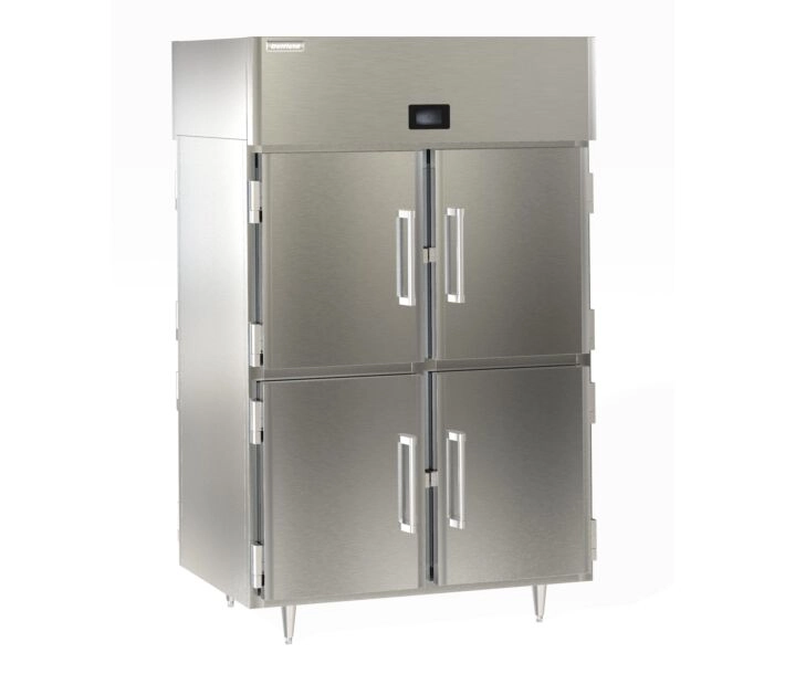 Delfield DSLRPT2-SH 55" Wide Double Section Pass Through Refrigerator ...