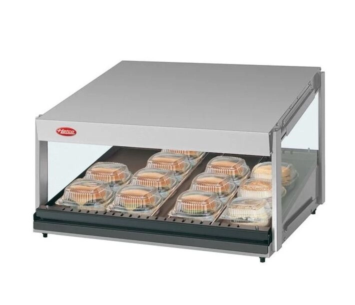 Hatco GRSDS-24 Glo-Ray 24" Self Service Countertop Merchandising ...