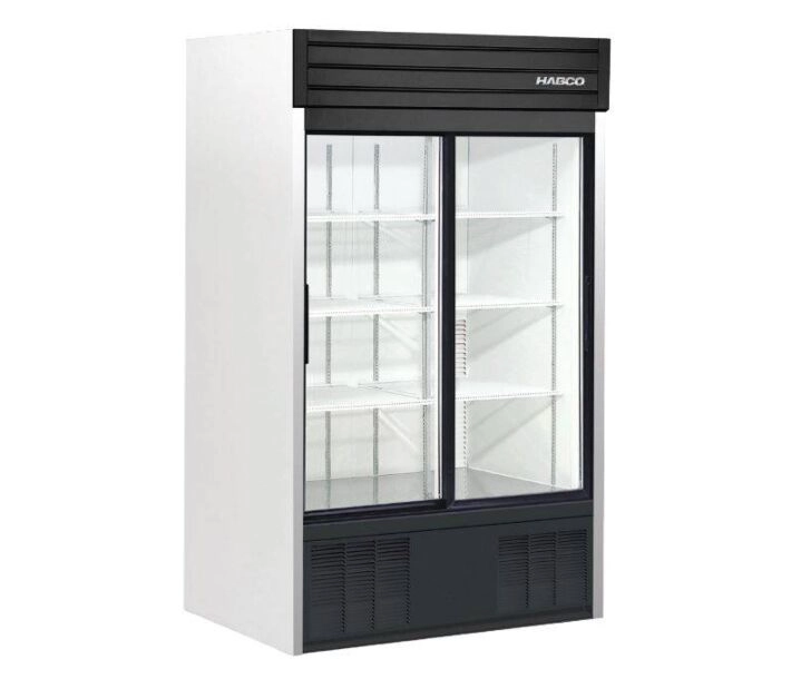 HABCO Refrigerator Sliding Glass Model SE42 | Glass Door Merchandisers ...