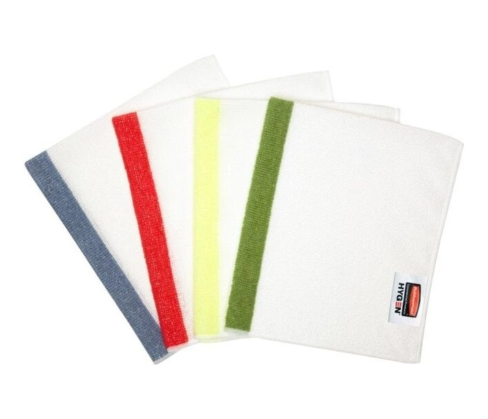 Rubbermaid HYGEN™ 16" x 19" Sanitzer Safe Microfiber Cloth, 24/Pk ...
