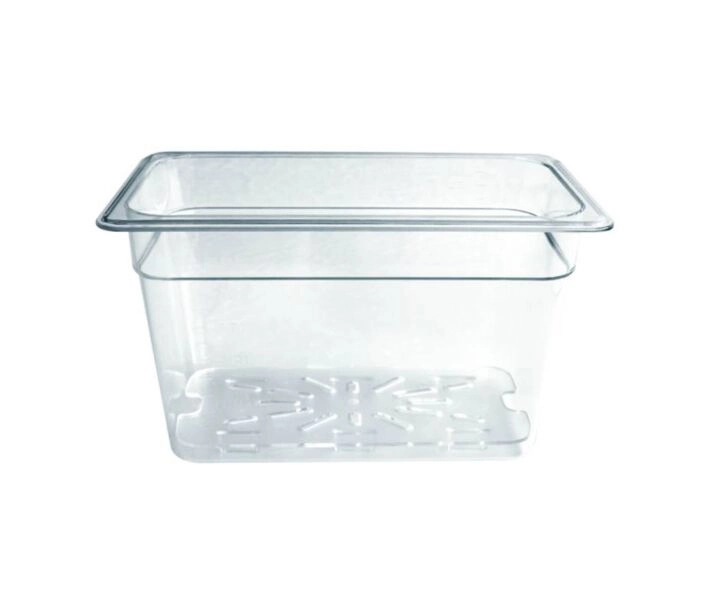 Omcan 8" Deep Clear Polycarbonate Food Pan | Zanduco US