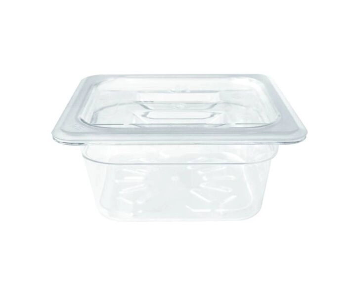 Omcan 4" Deep Clear Polycarbonate Food Pan | Zanduco US