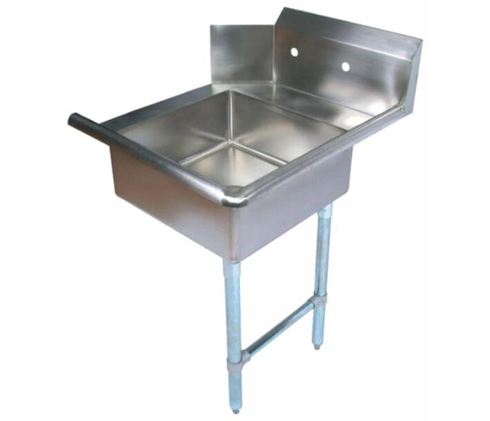 Zanduco Right Side Soiled Dish Table with Sink | Zanduco CA