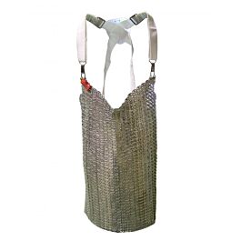 Mesh Apron 20"W X 20"L, Stainless Steel | Zanduco CA