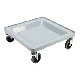 Zanduco Gray Polypropylene Dish Rack Dolly without Handle | Dish Room ...