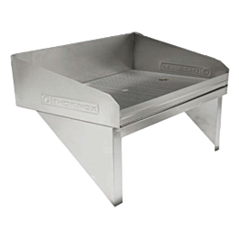 12" x 18" Stainless Steel French Fry Dump Station Rack 16 Gauge 304 ...