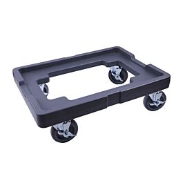 Omcan 18" x 26" Dough Proofing Box Dolly - Black | Zanduco CA
