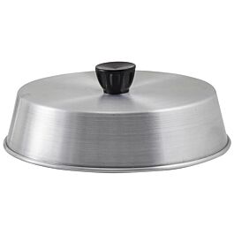 Winco ADBC-8 8" Aluminum Round Grill Basting Cover with Handle | Zanduco US