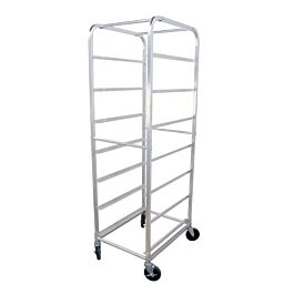 Aluminium Pan Rack with Curved Top - 7 Slides | Pan Racks | Zanduco CA