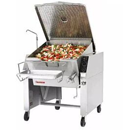 Market Forge 30P-STEL Tilting Skillet, 30 gal. Capacity, Open Leg Frame ...