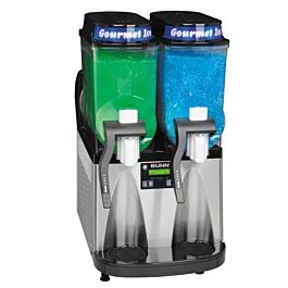 Bunn ULTRA-2 HP Manual Fill Black Stainless Steel 2 Bowl Slush / Frozen ...