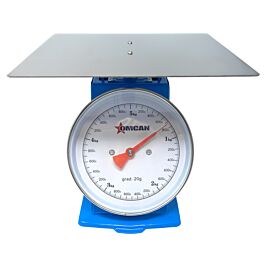 Omcan Dial Spring Scale with Stainless Steel Plate - 5 kg Capacity ...
