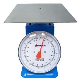 Omcan Dial Spring Scale with Stainless Steel Platform - 15 kg Capacity ...