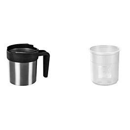 Synthetic Pacotizing Beaker Set with One Chrome Steel Protective Outer ...