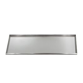 72" Stainless Steel Slanted Rack Shelf | Zanduco US