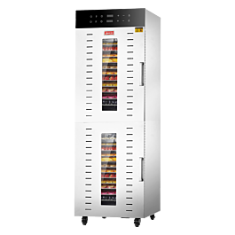 Omcan 32-Tray 2-Door Stainless Steel Food Dehydrator with Digital ...