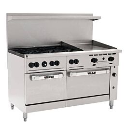 Vulcan 60SS-6B24GP Endurance Series Liquid Propane 60" Range with 6 ...