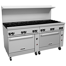 Vulcan 72SS-12B Endurance Series 72" 12 Burner Range with 2 Standard ...