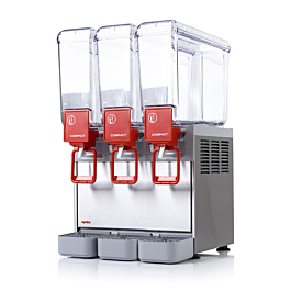Ugolini Arctic Compact Countertop Triple Bowl Juice Dispenser with 3 x ...