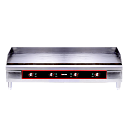 Omcan 48" Stainless Steel Countertop Electric Griddle - 208V, 14000W ...