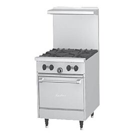 Garland X24-4L Sunfire™ X Series 24" Gas Restaurant Range with 4 ...