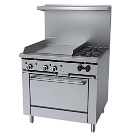 Garland X36-2G24S Sunfire™ X Series 36" Gas Restaurant Range with 24 ...